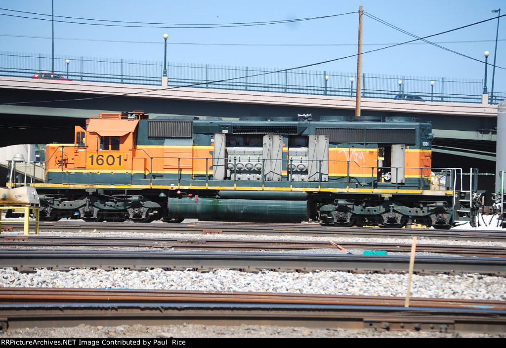 BNSF 1601 Service Time